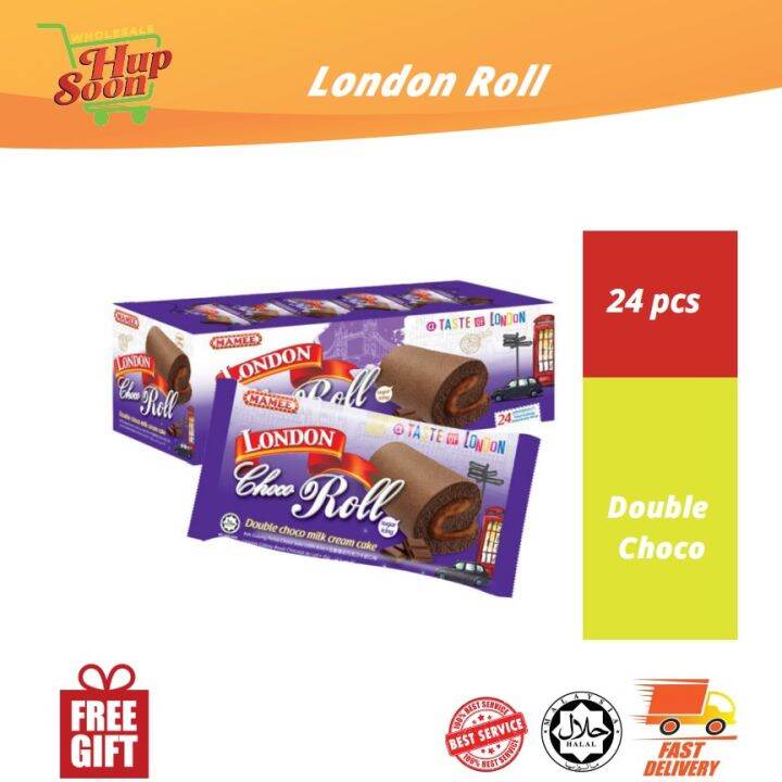 Mamee London Roll Cake 24pcs | Lazada