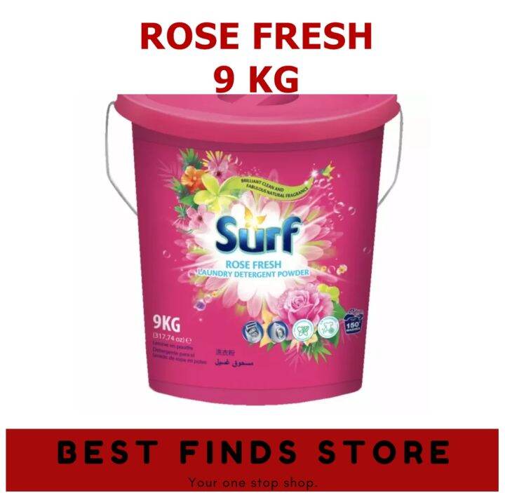 Surf Professional Laundry Powder Rose Fresh with Bucket 9KG | Lazada PH