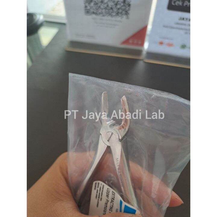 dental tang cabut gigi anak mahkota anterior 1 caninus rahang atas ...