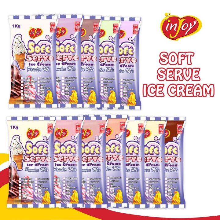 AJDL sellchizhis676 [INJOY ICE CREAM] SOFT SERVE ICE CREAM POWDER FOR ...