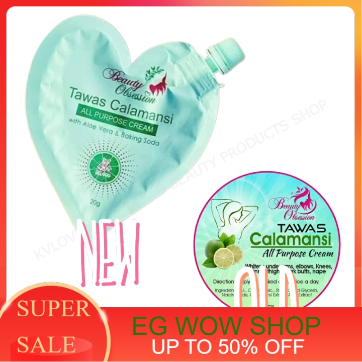 New Packaging Tawas calamansi All Purpose Cream Sachet Beauty Obsession ...