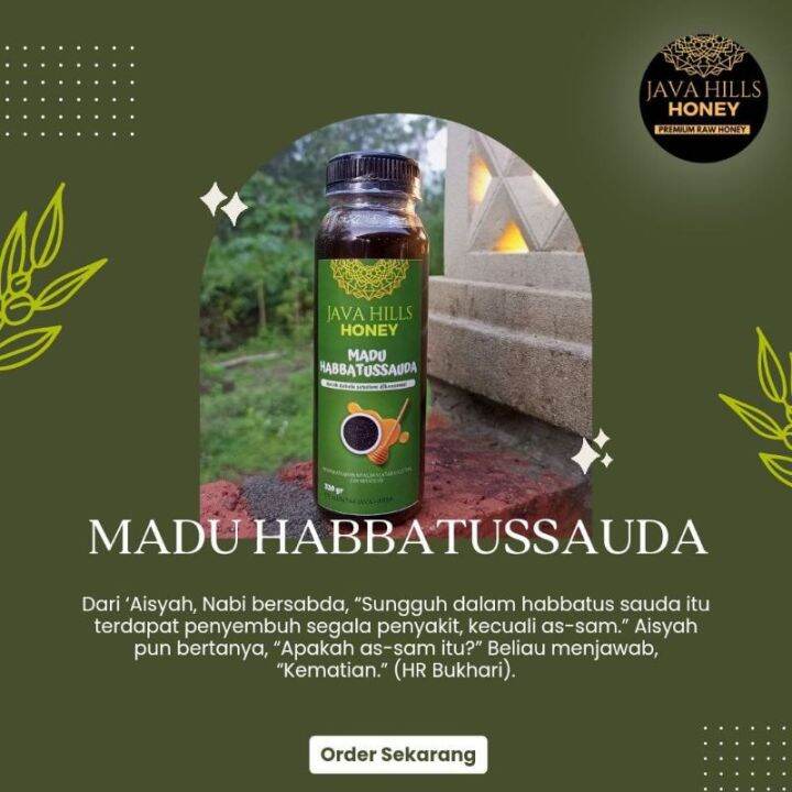 JAVA HILLS HONEY MADU HABBATUSAUDA 330 ml | Lazada Indonesia