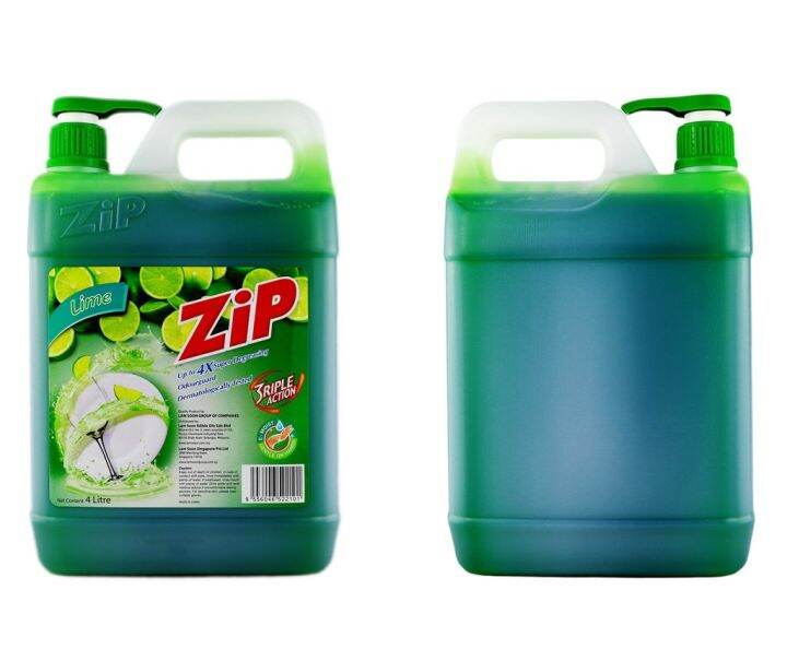 Zip Lemon Lime Dishwashing Liquid 4L | Lazada PH