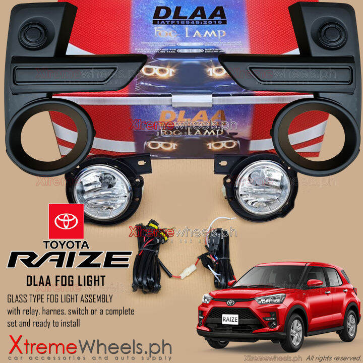 Toyota Raize 2022-2023 Genuine DLAA Fog Light / Foglights Assembly ( Raize accessories ) | Lazada PH
