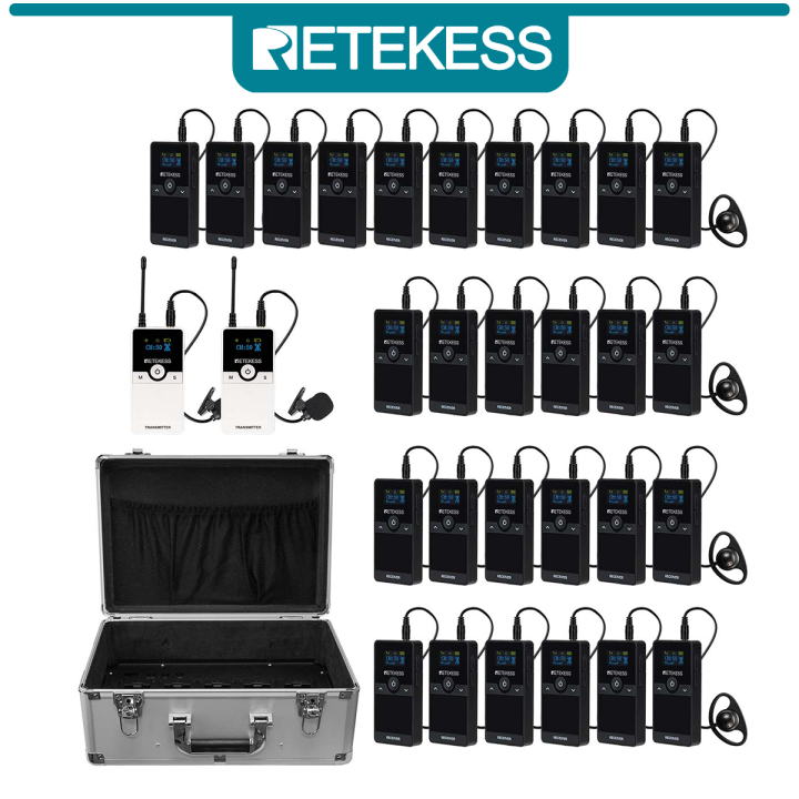 Retekess TT116 Plant Tour Headsets for Plant Tours Communications ...