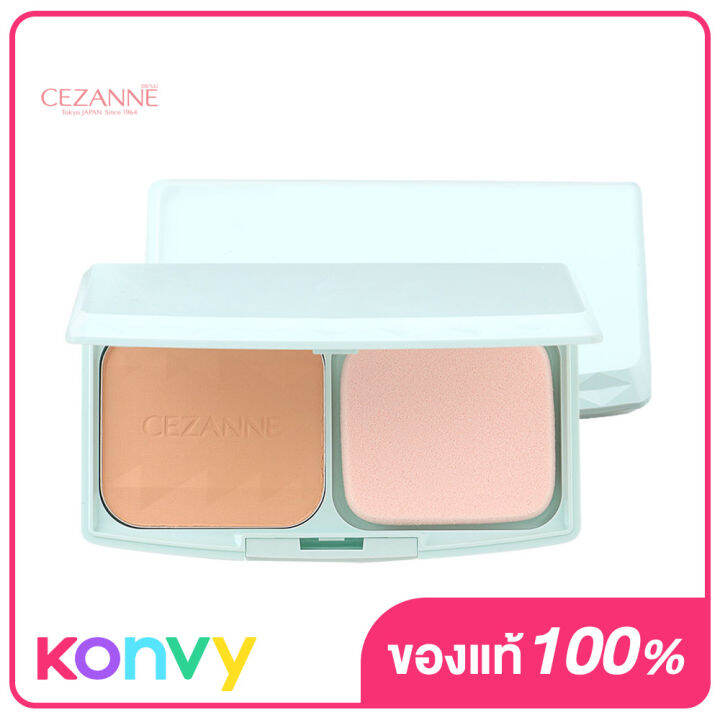 [แพ็คคู่] Cezanne UV Foundation EX Plus Powder SPF23PA++ [11g x 2pcs] #EX2 Light Ochre แป้งผสม ...