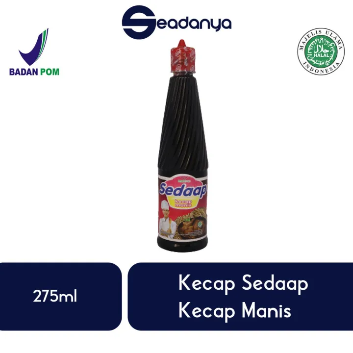 Kecap Sedap 275ml Kecap Manis Sedaap -Halal MUI BPOM | Lazada Indonesia