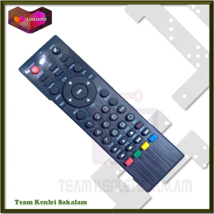 GMA AFFORDABOX REMOTE CONTROL / GMA Affordabox Digital TV Remote ...