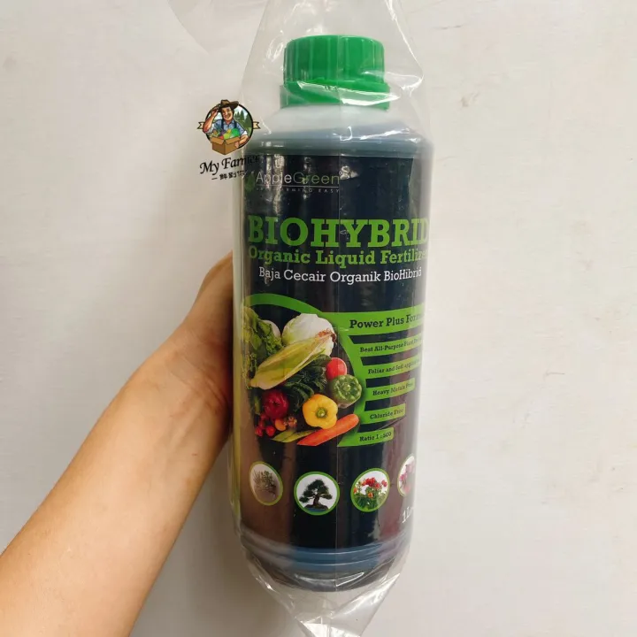 BIOHYBRID Organic Liquid Fertilizer /Baja Cecair Organik Biohibrid 1L ...