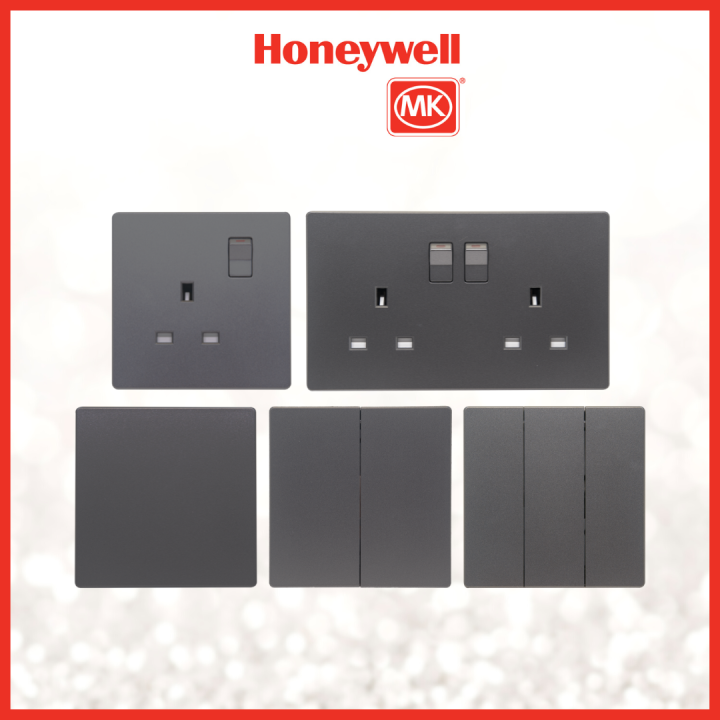 MK Aria Series Switches & Sockets / 13A Switch Socket / Water Heater Aircond Switch / Door Bell ...