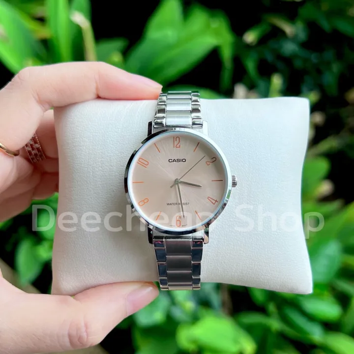 นาฬิกาผู้หญิง Casio Standard รุ่น LTP-VT01D-4B2 ของแท้ 100% รับประกัน 1 ปีพร้อมกล่อง | Lazada.co.th