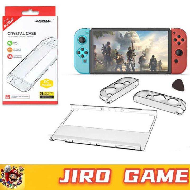 NINTENDO SWITCH OLED CLEAR CASE/PROTECTIVE CASE DOBE TNS-1133B/TNS ...