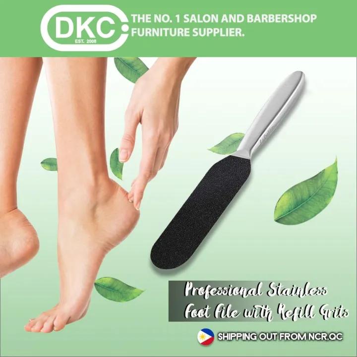 Professional Stainless Foot File with Refill Grits | Lazada PH