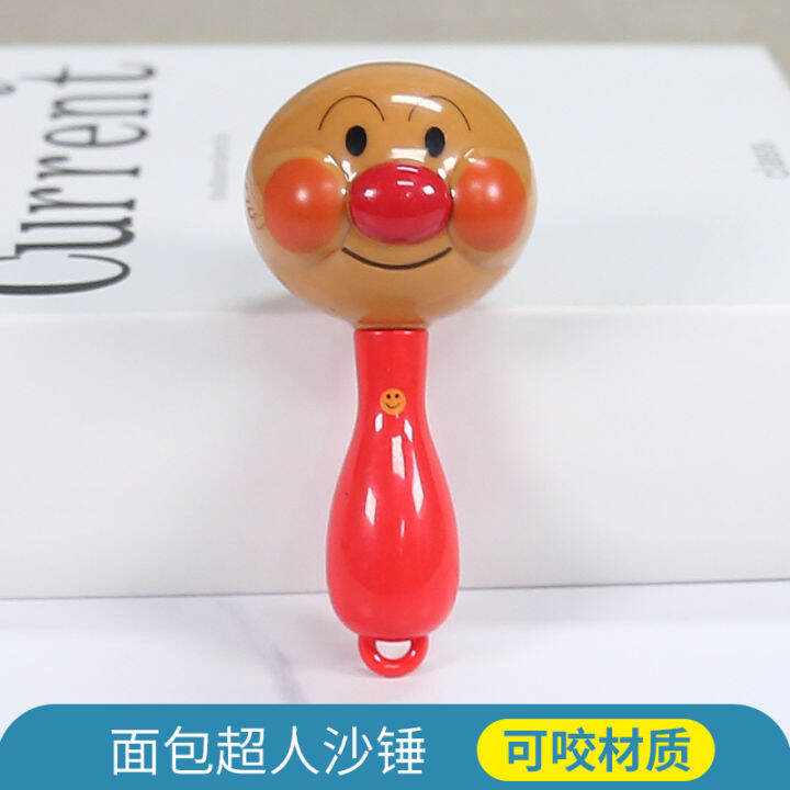 Bread superman newborn baby hand rattle bread superman sand hammer ...