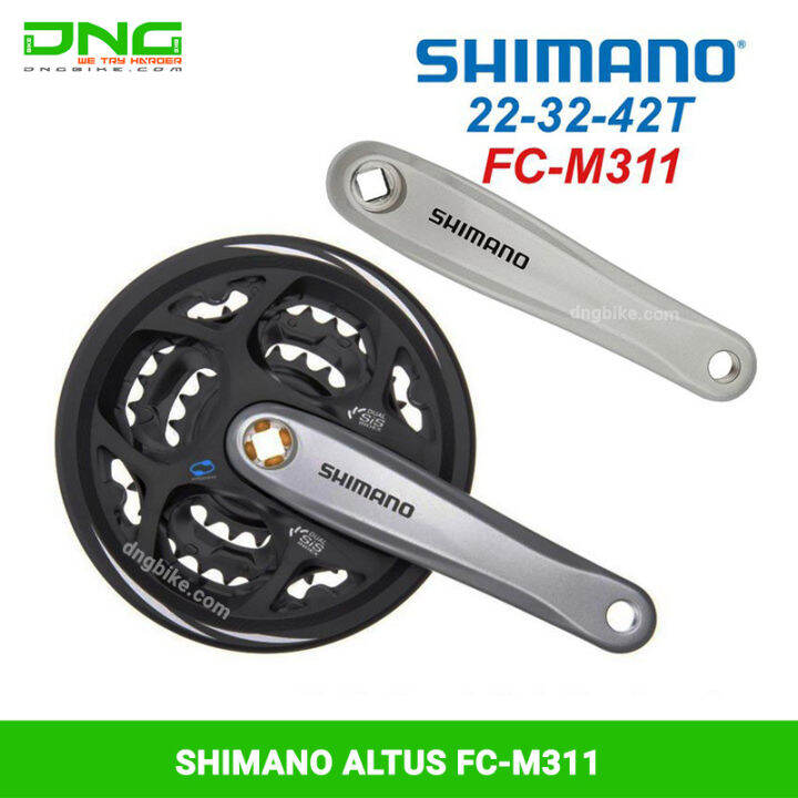 Giò dĩa xe đạp SHIMANO ALTUS FC-M311 | Lazada.vn