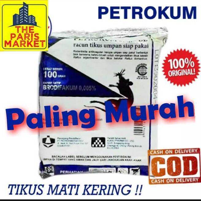 PETROKUM Racun Tikus Super Ampuh Langsung Mati Bergaransi Original ...