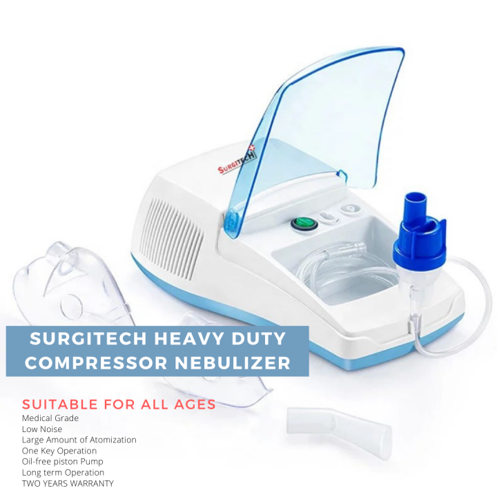 Surgitech Heavy Duty Compressor Nebulizer | Lazada PH