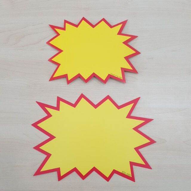 Pop Card / Kad Tanda Harga / Promotion Card | Lazada