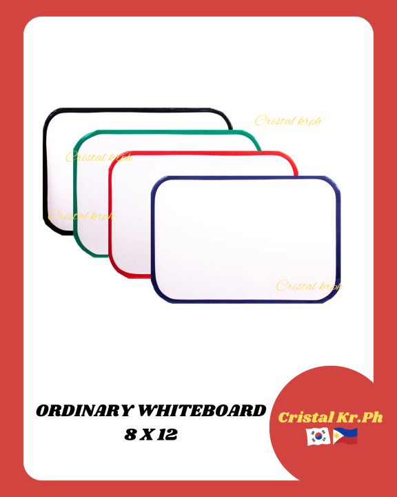 SHOW ME BOARD Magnetic Whiteboard in different colors 8 X 12 1PC ...