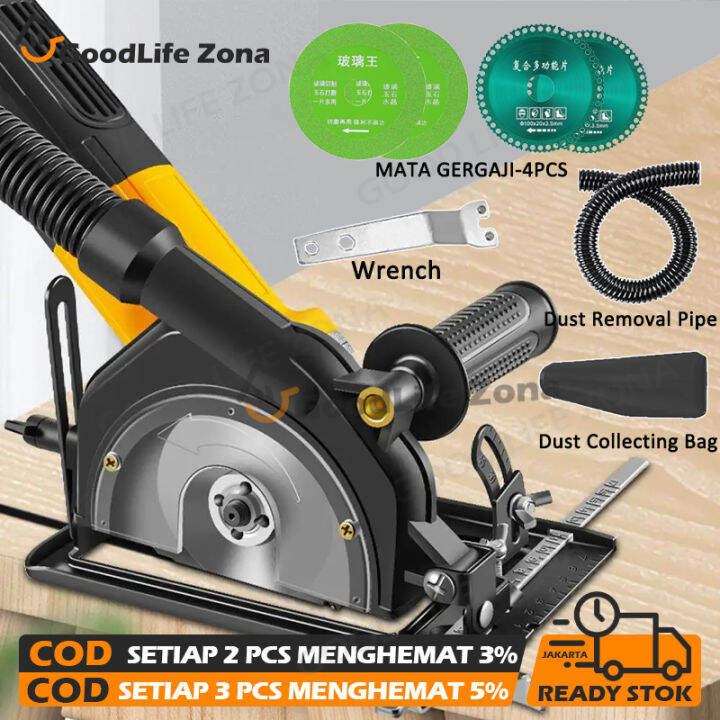 (stok siap) Stand holder dudukan gerinda mesin pemotong yang ...