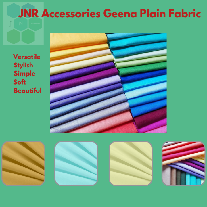 JNR Accessories Tela Fabric Pongee Geena Fabric for Lining Skirting ...