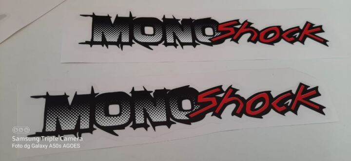 striping sticker stiker monoshock mono shock suzuki ts 125 ts125 petir ...