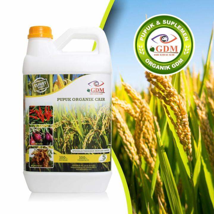 Best organic fertilizer for Paddy 5 liters | Lazada