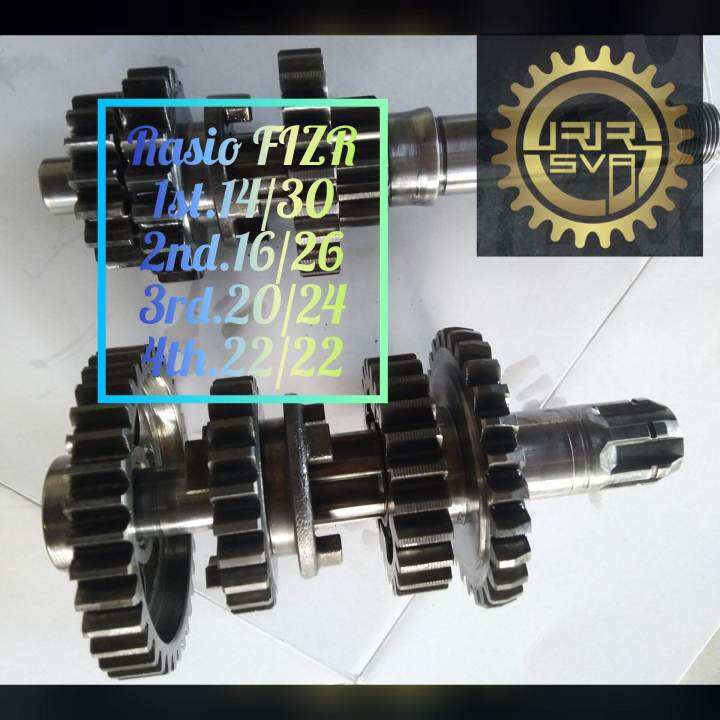 Gigi Rasio Gear Ratio Gir Rasio Yamaha F1ZR (FIZR) (FIZ R) (Force 1 ...