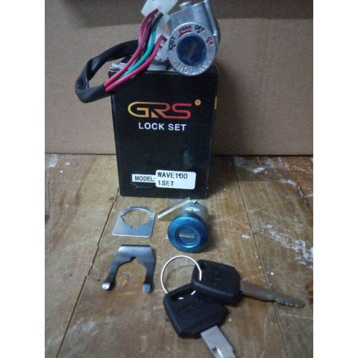 HONDA WAVE 100 KEY LOCK SET | Lazada PH