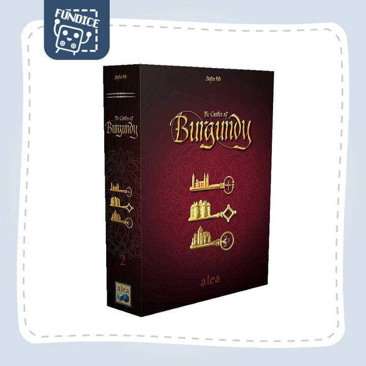 Fun Dice: The Castles of Burgundy (20th Anniversary) Board Game ...