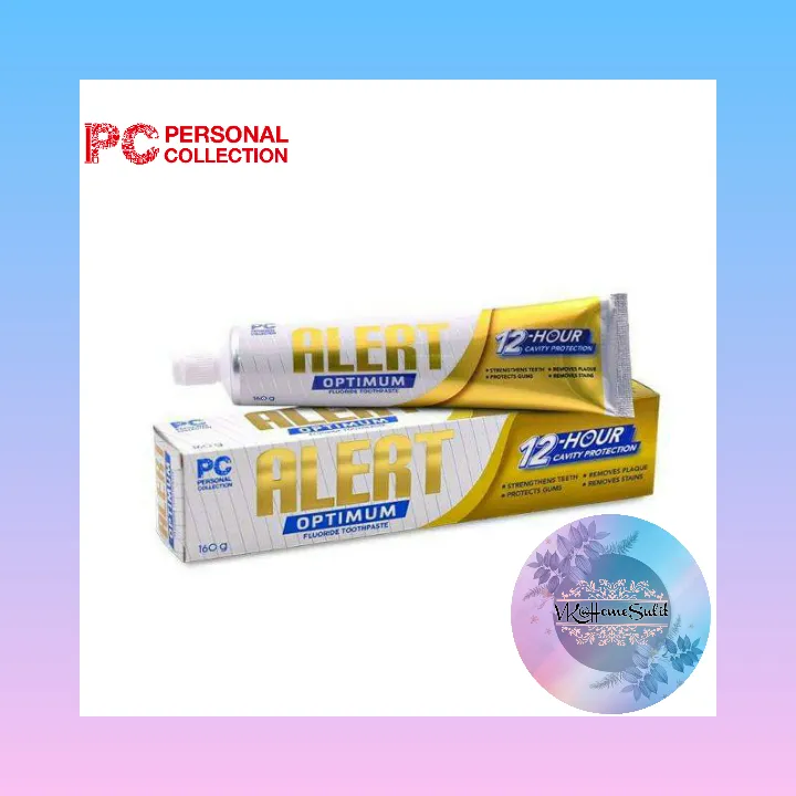 ALERT OPTIMUM TOOTHPASTE 160g ( Personal Collection by: VK AtHomeSulut ...
