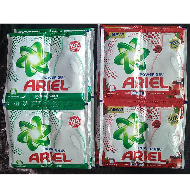 ARIEL POWER GEL LIQUID DETERGENT 6's TWIN PACK | Lazada PH
