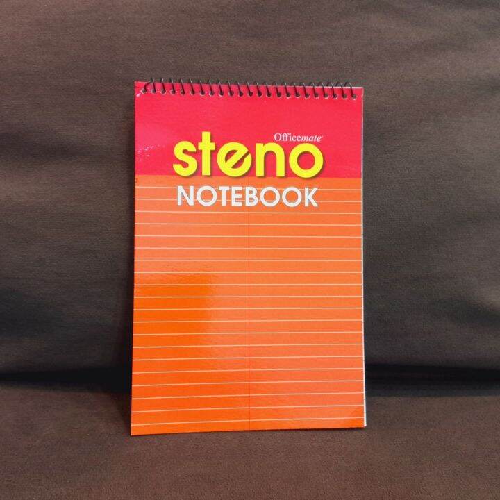Officemate Steno Notebook - 60 sheets | Lazada PH