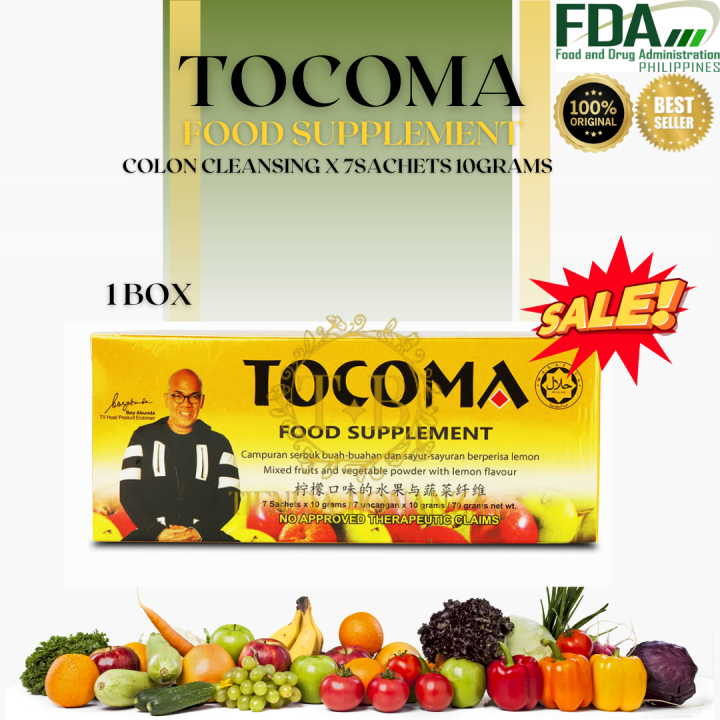 Tocoma original antioxidant Colon Cleansing 7 sachets/Box ( 1 Box ...