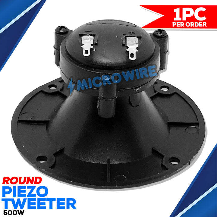ROUND PIEZO TWEETER 500W PLASTIC SALE | Lazada PH