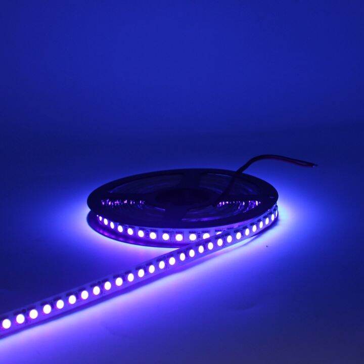 1-5M 5V 12V 24V UV led strip blacklight 60/120leds/m 5050 395-405nm ...