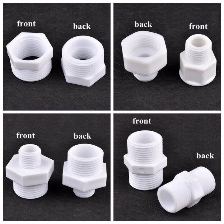 2~20PCS 1/2\"3/4\"1\"Inch PVC Male/Female Thread Equal Path/Reducer/Bushing Joint Fish Tank ...