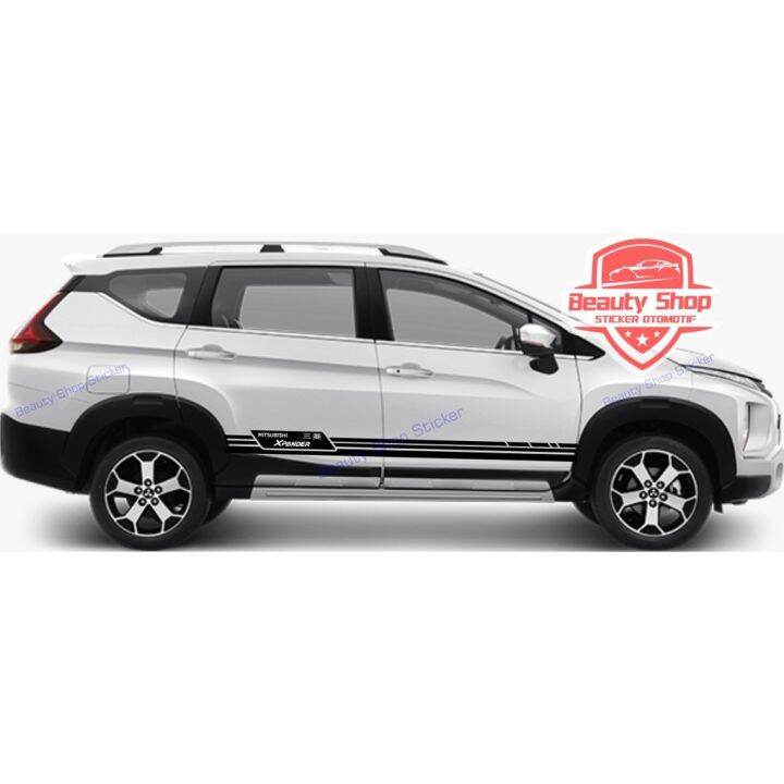 stiker mobil xpander cutting sticker xpander list stripe mobil mitsubishi xpander jdm style ...