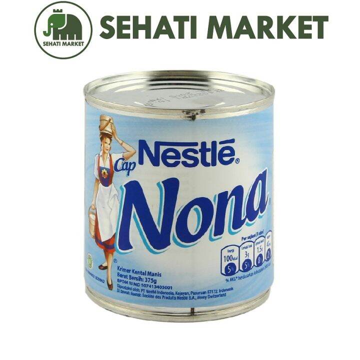 NESTLE CAP NONA SUSU KENTAL MANIS 370gr susu kental | Lazada Indonesia
