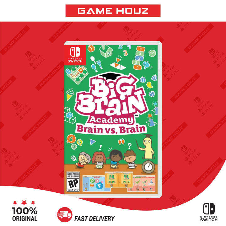 (Nintendo Switch) Big Brain Academy: Brain vs Brain (ENG/CHN) | Lazada