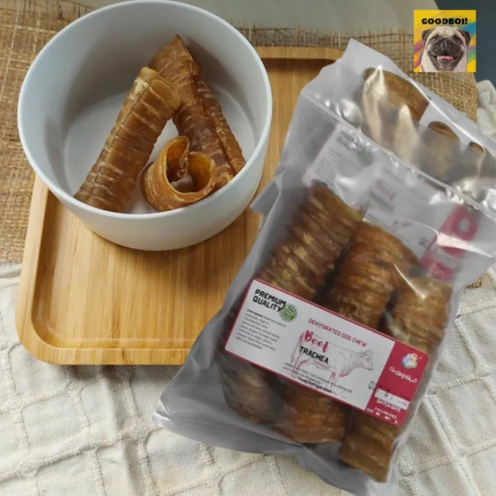All Natural Dehydrated Beef Trachea Premium Dog Chew 3pcs per Pack Goodboi | Lazada PH