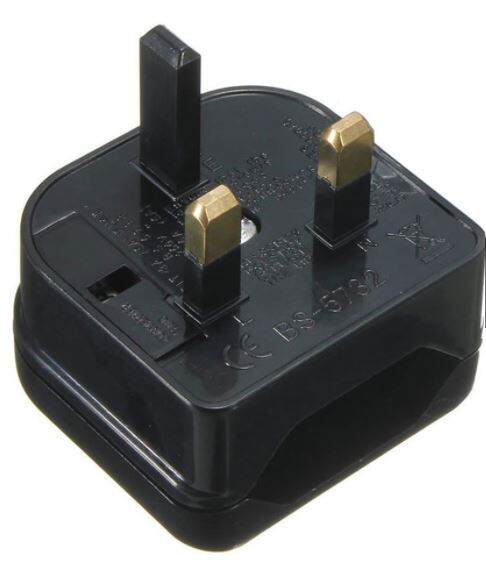 New European Euro Eu 2Pin To Uk 3Pin Plug Adapter Power Socket Travel ...