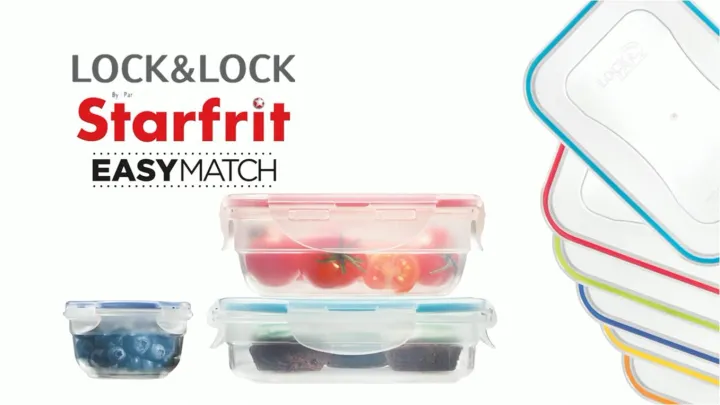 LocknLock Easy Match Nestable Food Keeper 850ml HPL320EM | Lazada PH