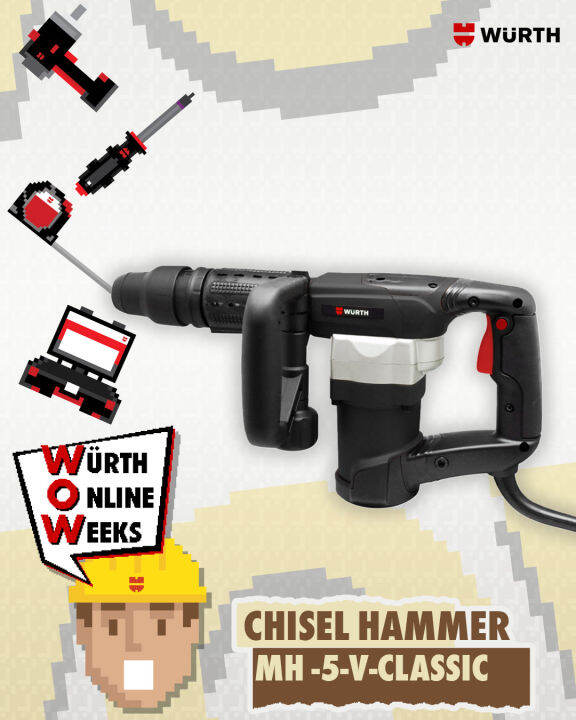 Wurth Chisel Hammer MH -5-V-Classic | Lazada PH