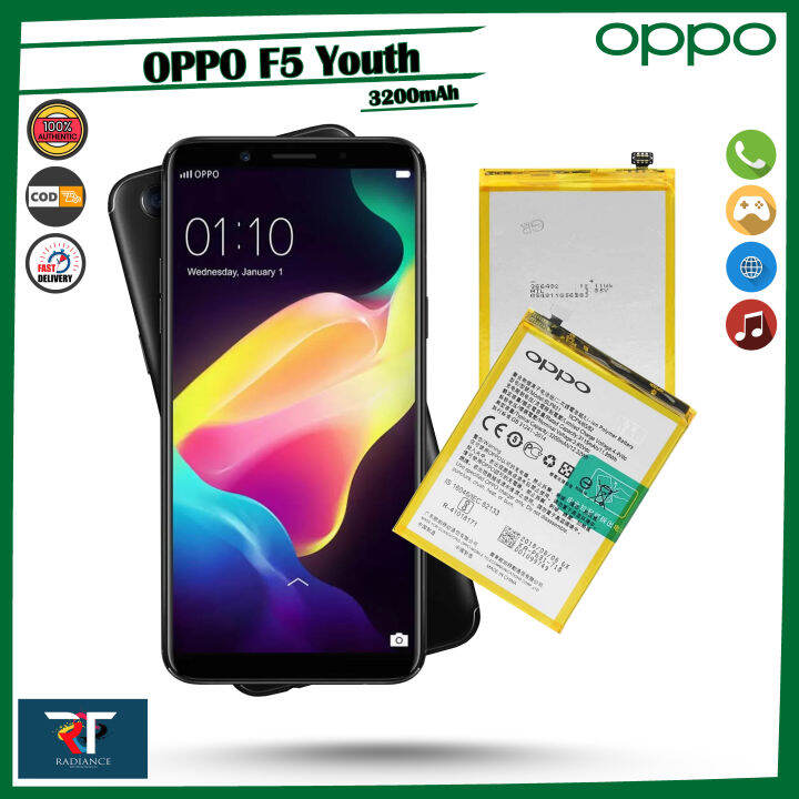 OPPO F5 Youth Battery (100% Original) | Model: BLP631 | Lazada PH