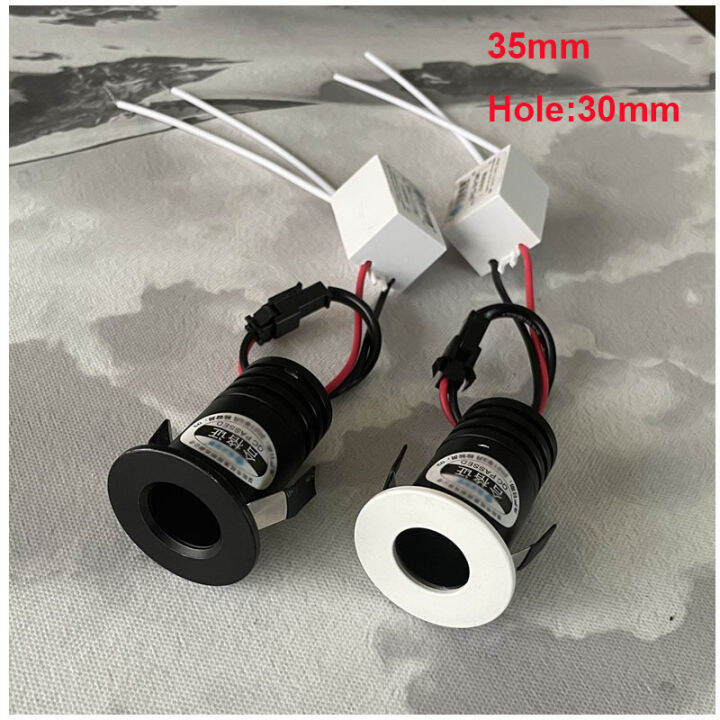 3W LED Recessed Spotlight Mini Under Cabinet Light Downlights with ...