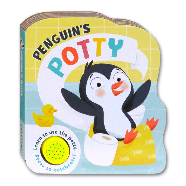 Penguin's Potty Sound Board Book - Learn to Use the Potty (Press to ...