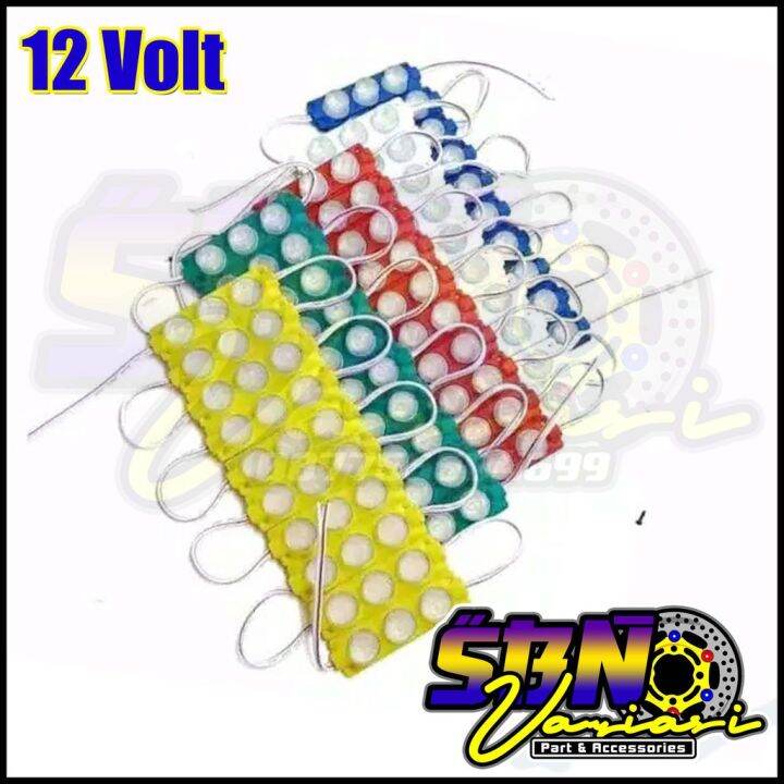 Lampu LED Module 3 Mata Besar 12V / Lampu Led Bak Kolong | Lazada Indonesia
