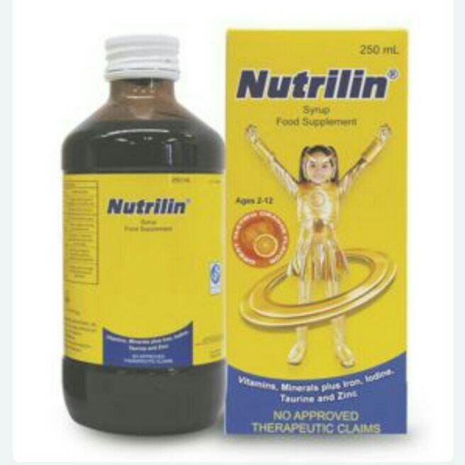 NUTRILIN SYRUP 250 (UNILAB) Natasha | Lazada PH