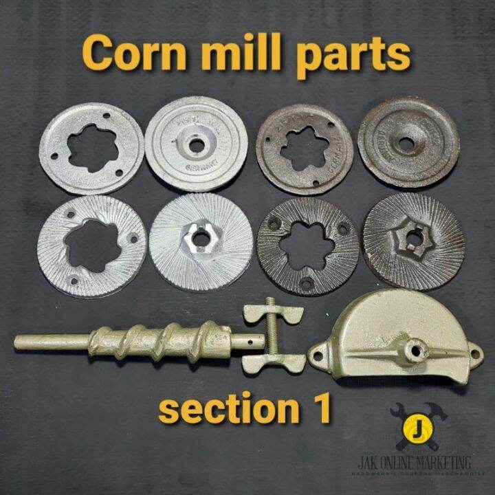 tjzdpd Corn mill blade parts (gilingan)-corn/coffee/peanut grinding ...
